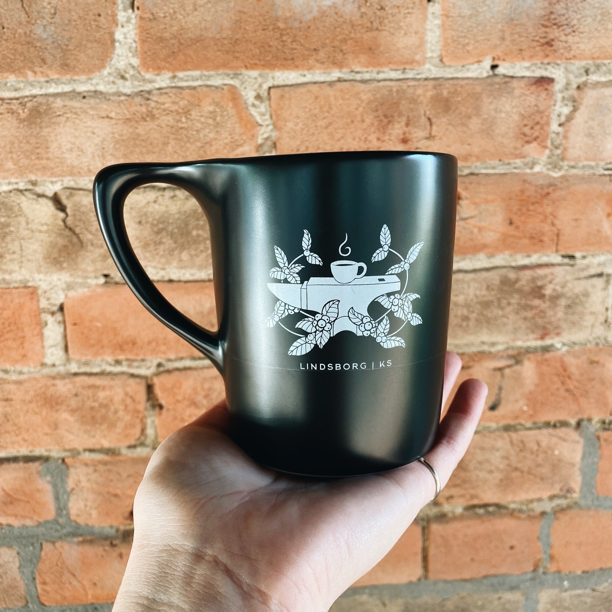 16oz. Coffee Mug | Blacksmith Coffee Shop & Roastery - Online Ordering